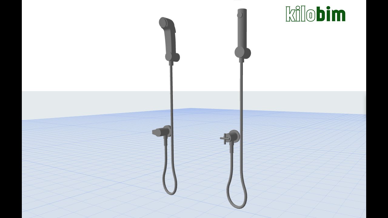 [BIM] Hygiene Showers for Revit, ArchiCAD and Vectorworks - YouTube