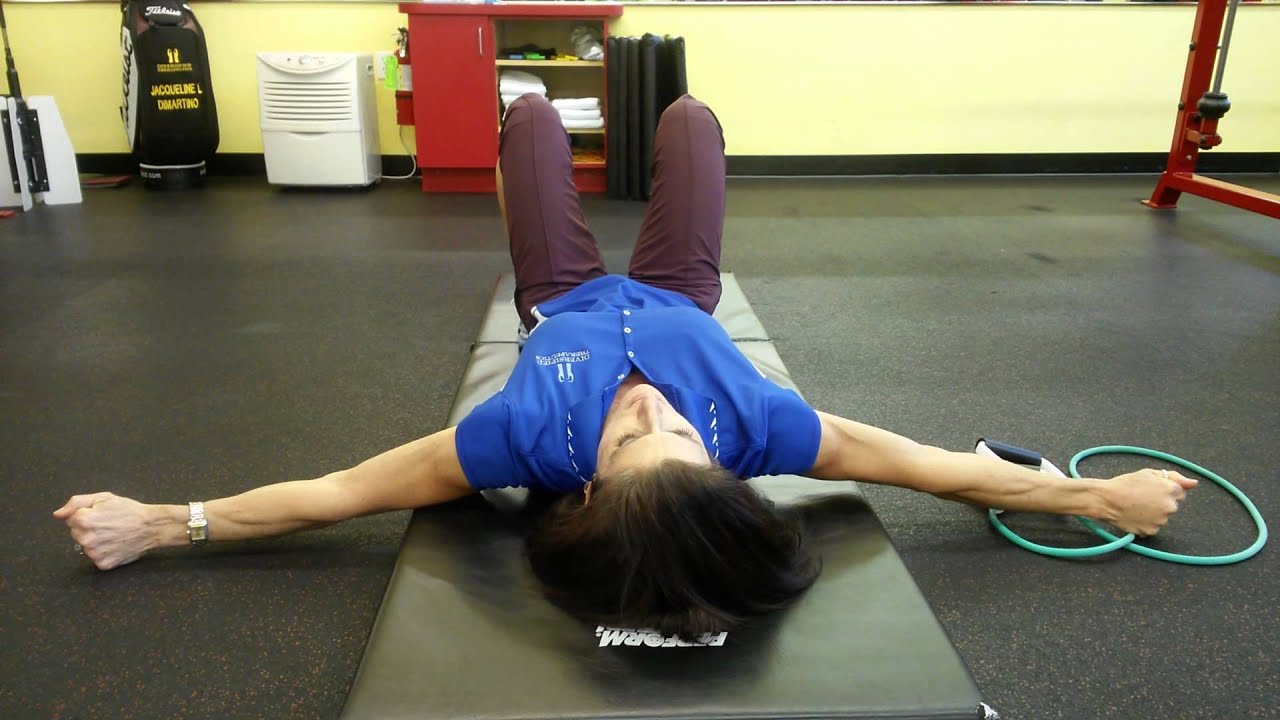 Supine T's - YouTube