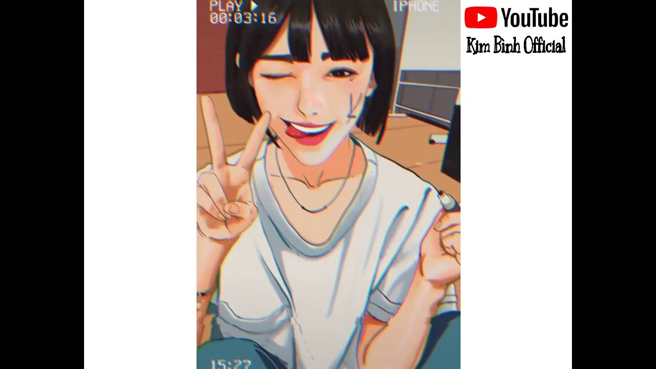 Trend transformed into Anime characters ... Tiktok China - YouTube