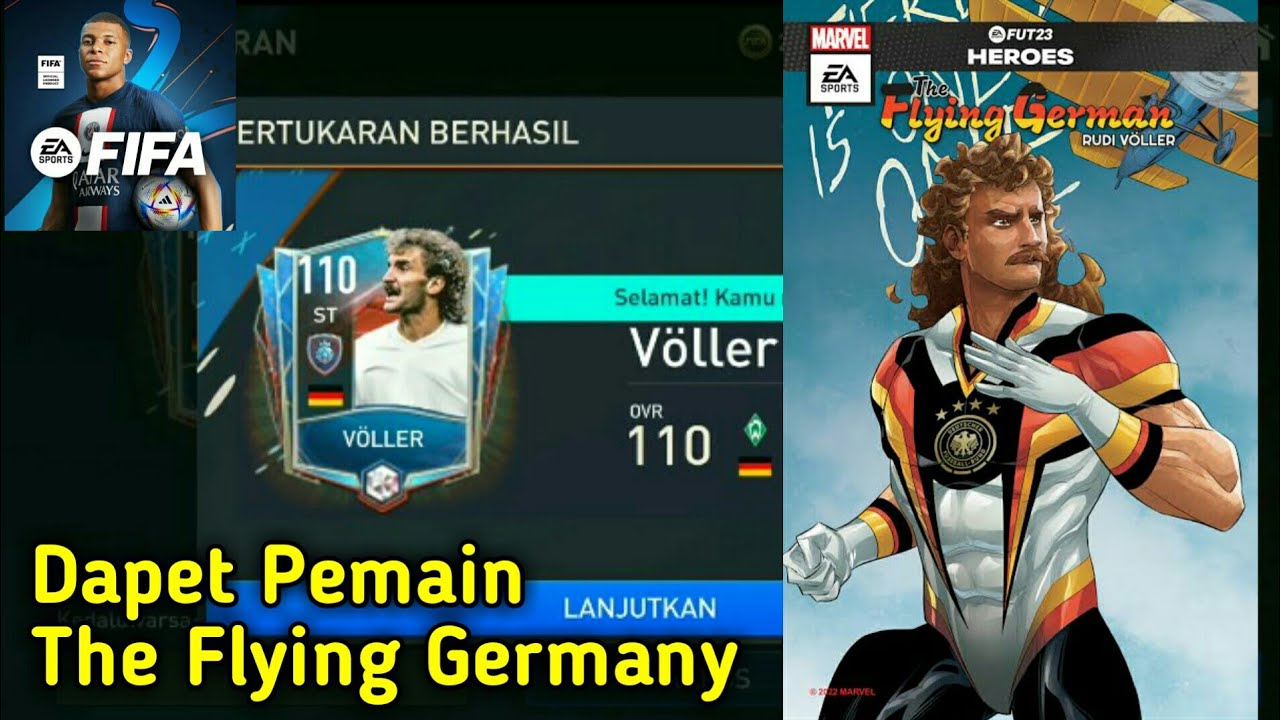 Dapet Pemain The Flying German Dari Perjalanan pahlawan || Fifa Mobile ...