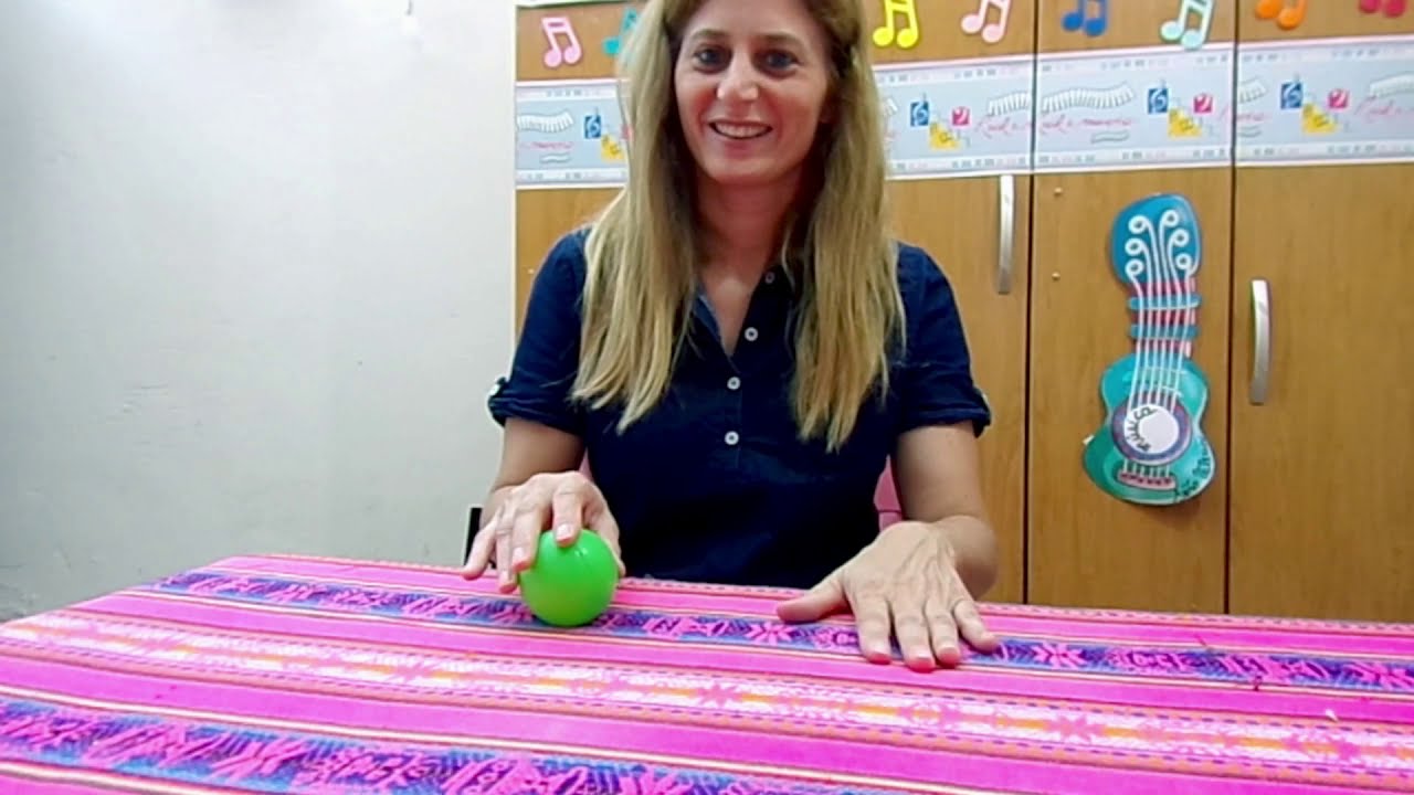 Coordinación rítmica con pelota. Juego Rítmico. [Clases de música ...