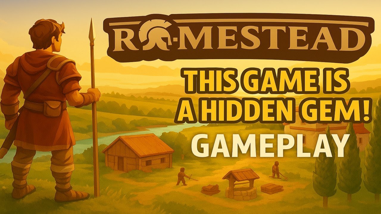 Romestead is a Hidden Gem! 🏛️ | Part 1 - No Commentary Gameplay - YouTube