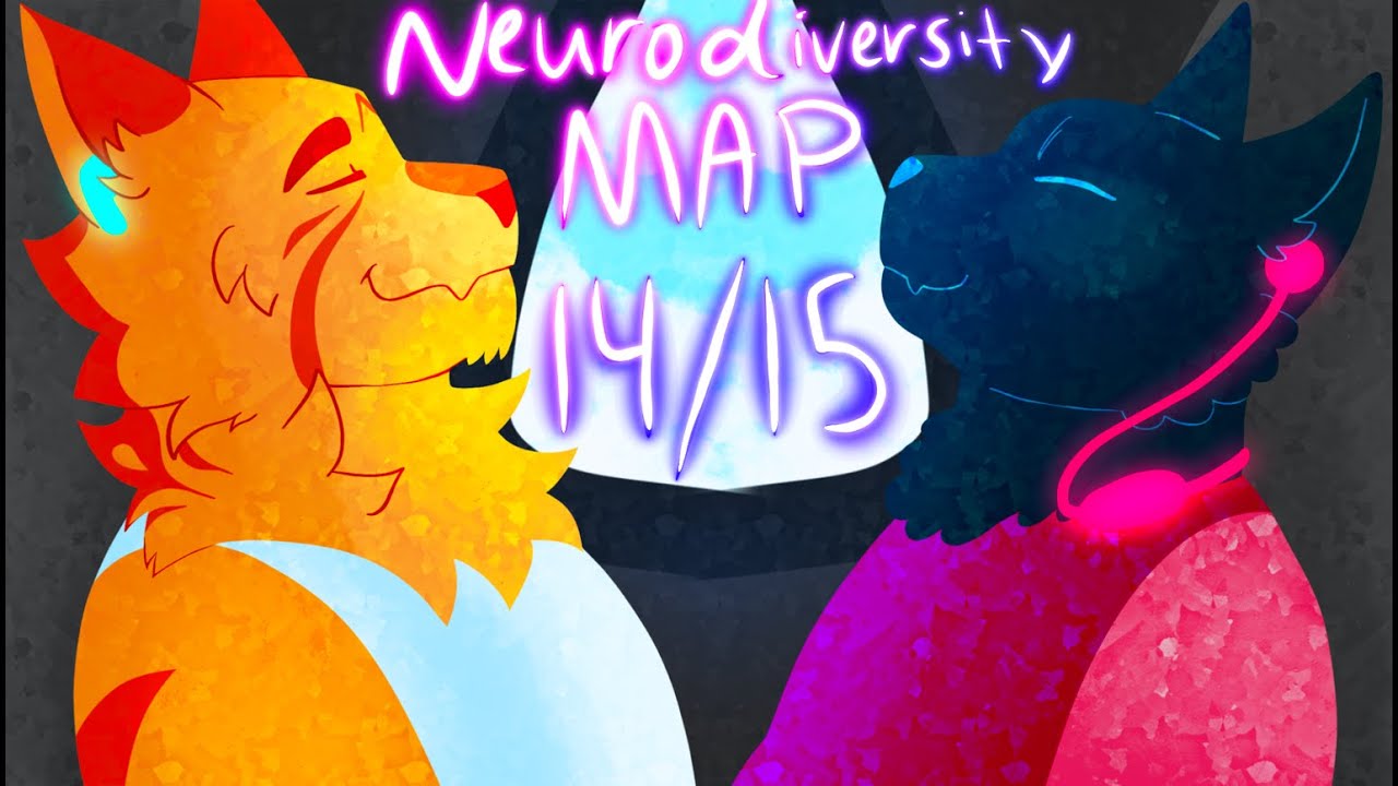 september // neurodiversity positivity map! // (parts 14, 15) - YouTube