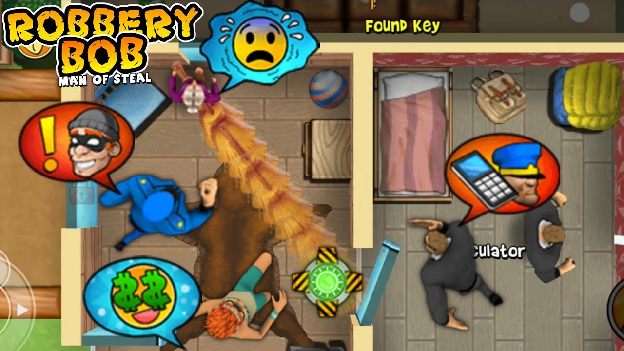 Robbery Bob - Super Hag and Long Runner Bob Use 100 Wind Up Toys and ...