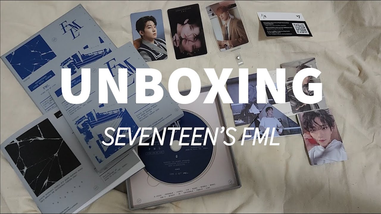 💎unboxing seventeen's fml (fight for my life ver.)💎 - YouTube