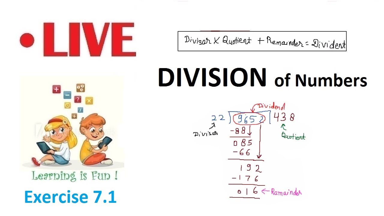 MATHS Class 4 Division Of Numbers VERIFICATION Divisor XQuotient MATHS Class 4 Division Of Numbers VERIFICATION Divisor XQuotient