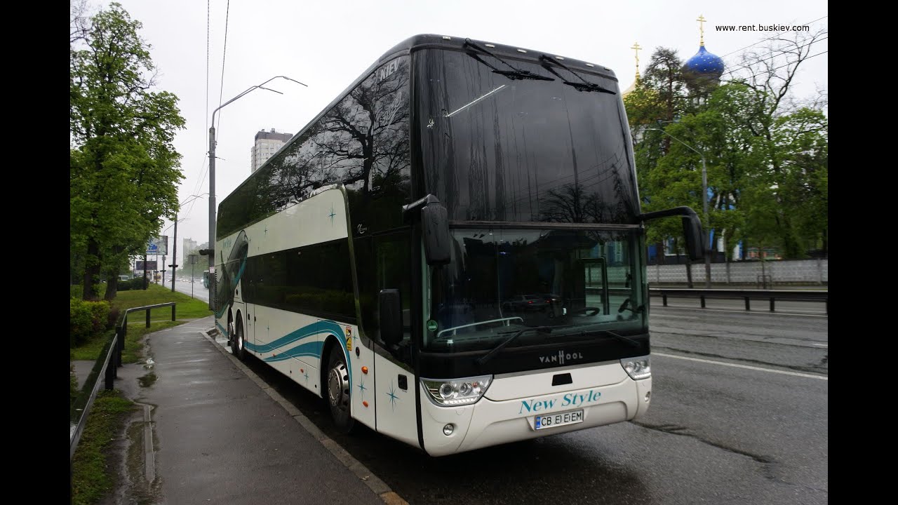 2013 Van-Hool tdx27 Astromega, 91seats, 2 floor - YouTube