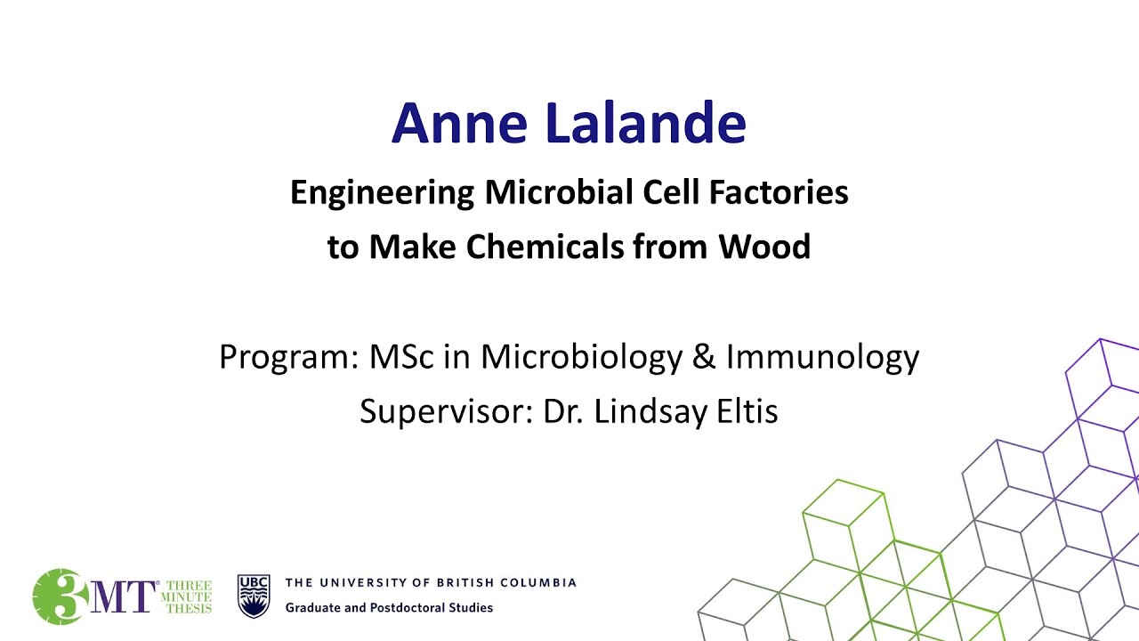 2023 UBC 3MT: Anne Lalande (semi-finalist) - YouTube