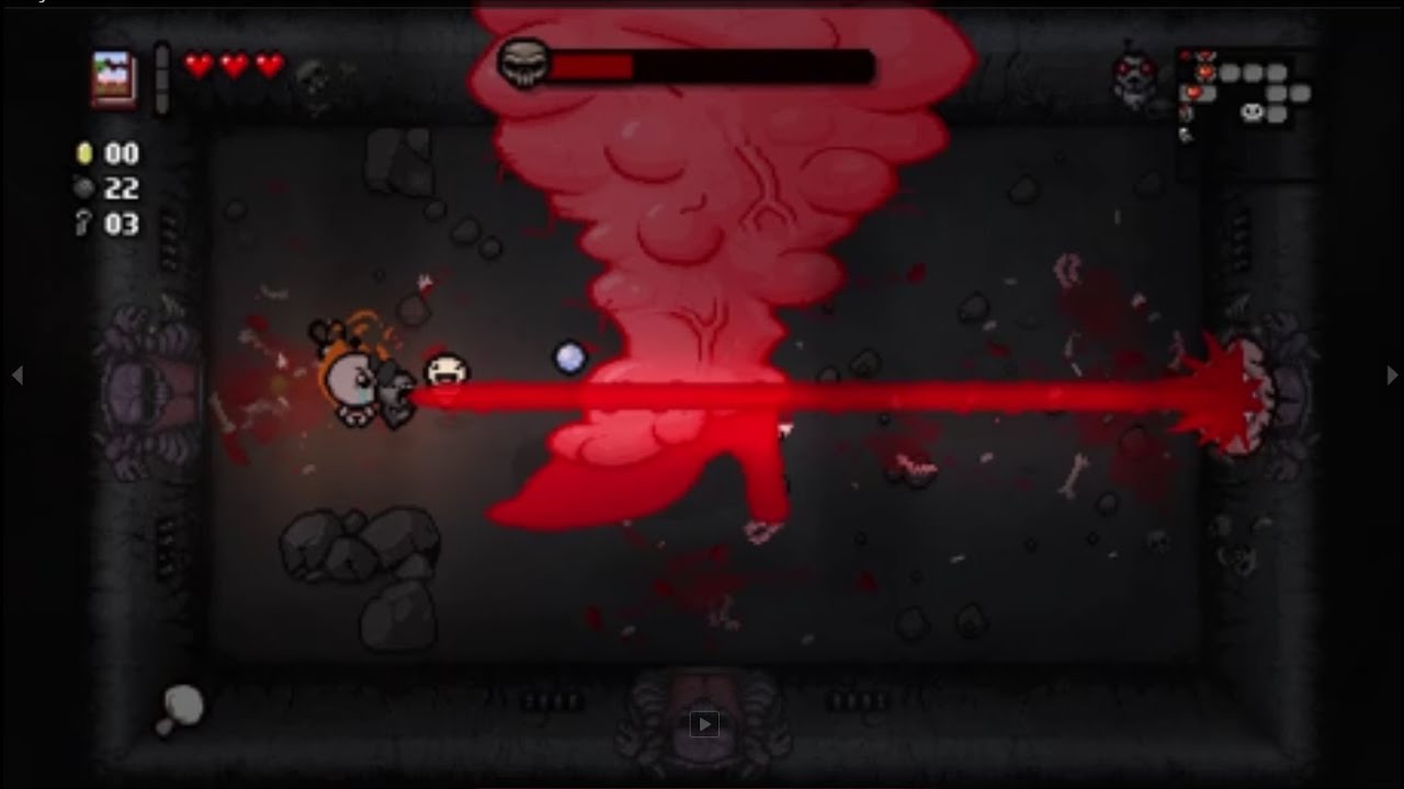 binding of isaac beating mom - YouTube