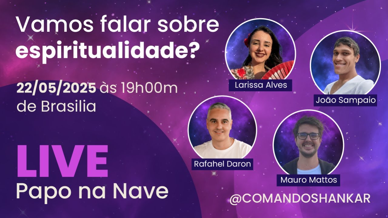 Papo na Nave - Tema: perguntas e respostas abertas 22/05/2025 - YouTube