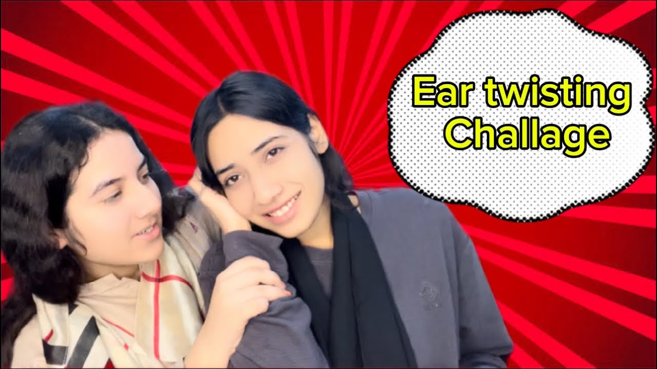 Ear twisting Challange👻#vlog #challage - YouTube