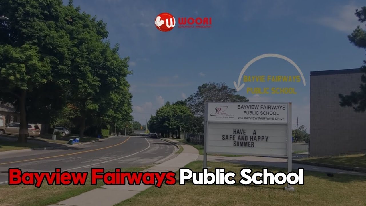 캐나다 인기 초등학교 탐방! /Bayview Fairways Public School 투어를 시작합니다! 👏👏👏 - YouTube