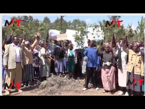 DRAMA AS MITERO PRIMARY SCHOOL PARENTS AND PUPILS PROTEST SAYING THE ...