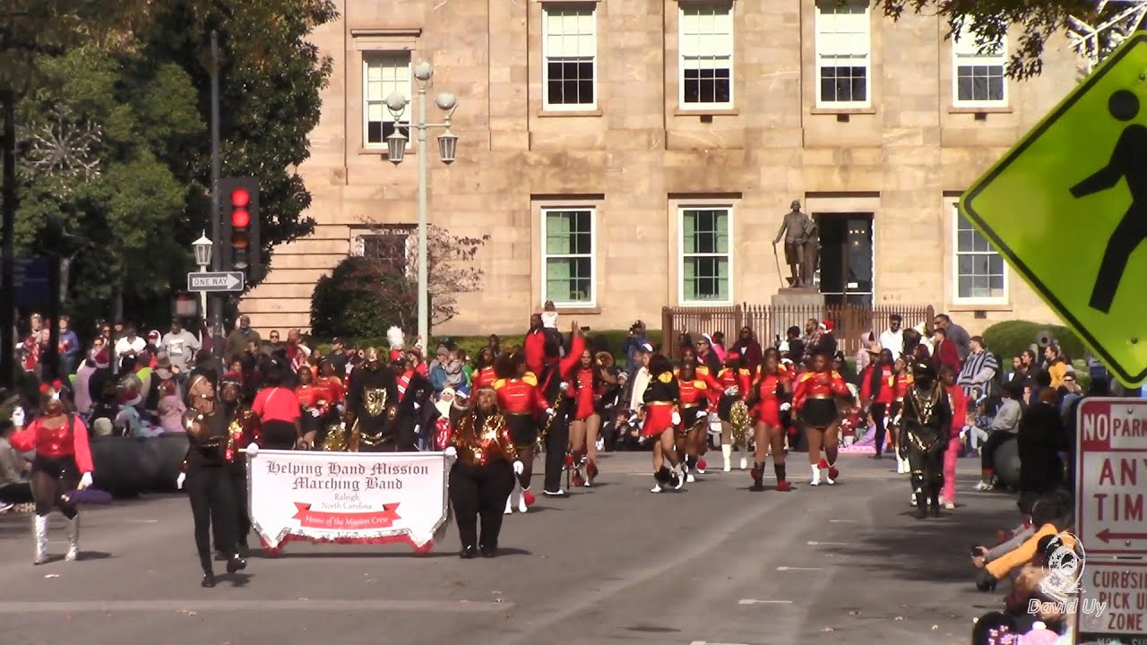 Helping Hand Mission Marching Band in the 2024 Raleigh Christmas Parade ...