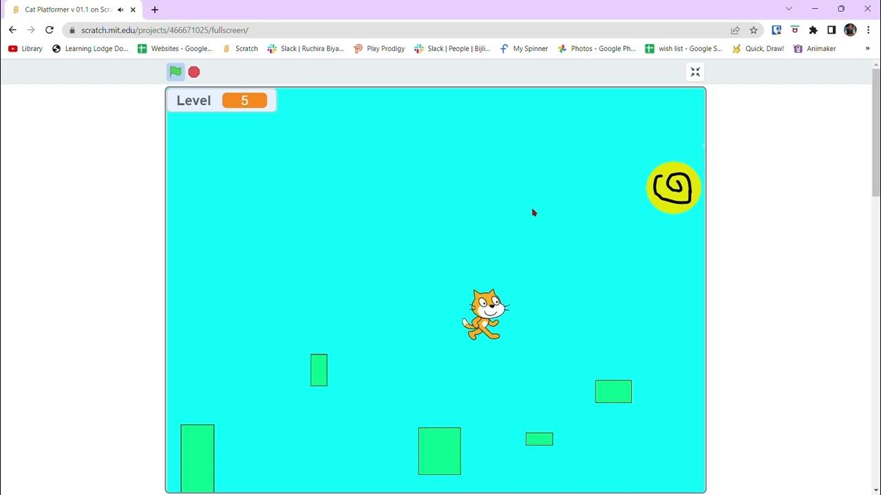 My First Platformer on Scratch - YouTube