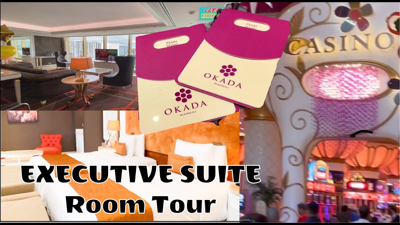 Okada Manila Executive Suite Room Tour And Pre Birthday Celebration ...