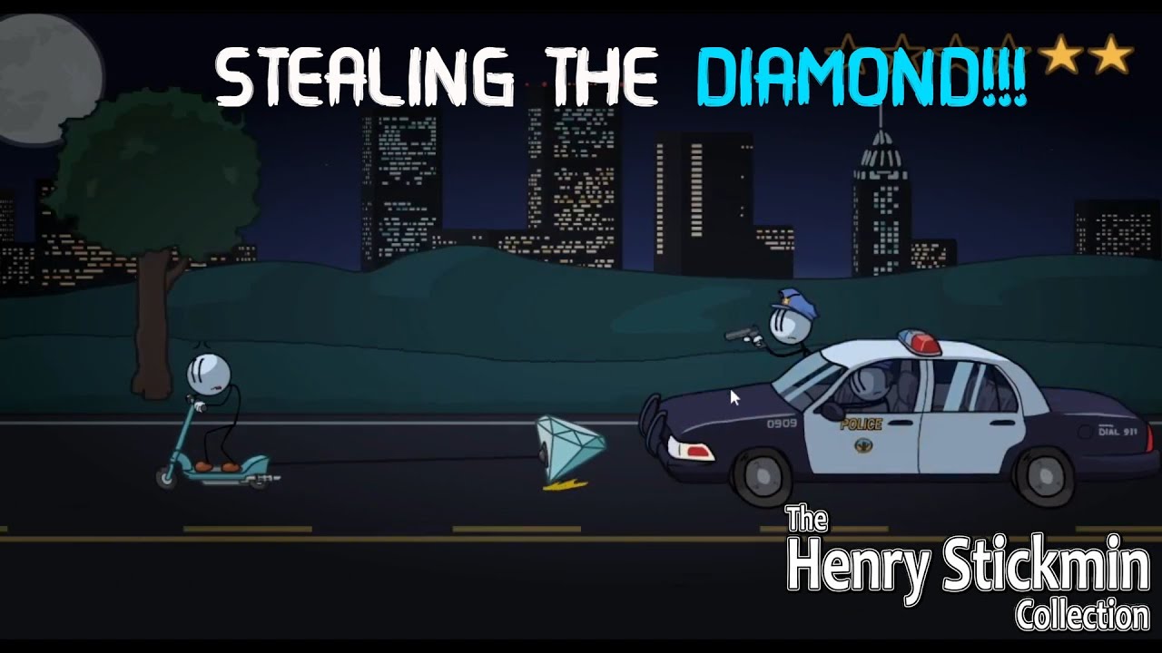 Stealing The Diamond (Henry Stickman Collection #2) - YouTube