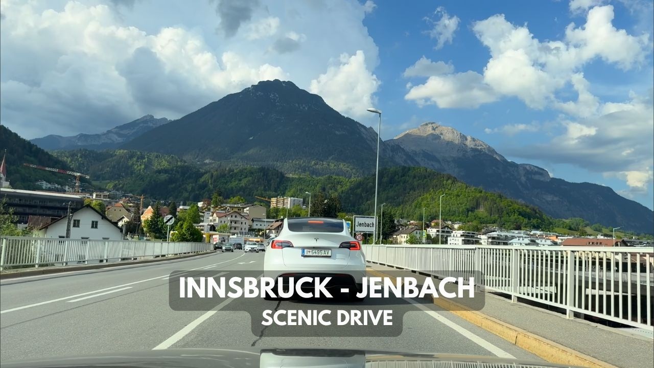 🇦🇹Innsbruck - Jenbach | Scenic Alpine Drive | April 29 | Tirol, Austria ...