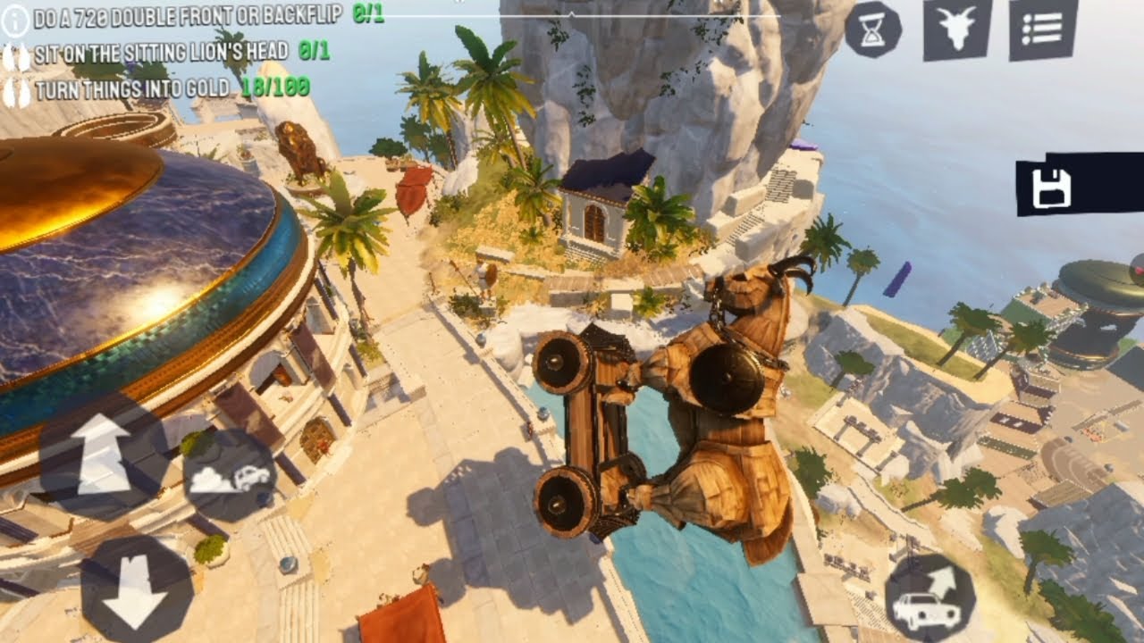Rijden met de TROJAN GEIT!! (Goat Simulator 3 MoN Multiverse Of ...