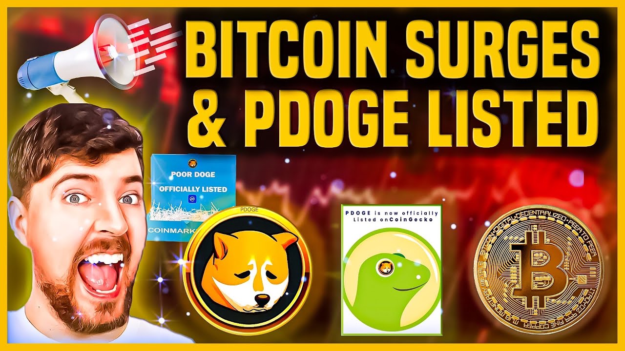 Breaking News: Poor Doge (PDoge) listed on CoinMarketCap as Bitcoin surges#cryptocurrencynews # ...