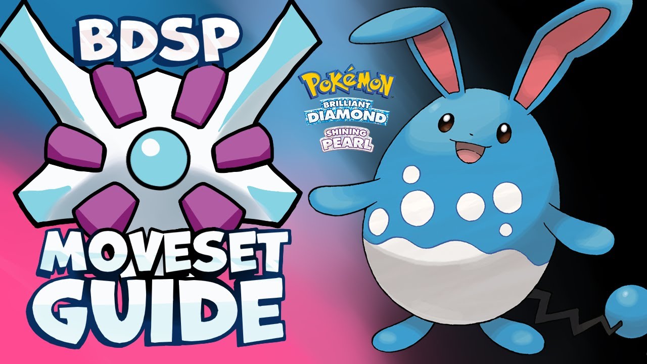 How to use AZUMARILL! AZUMARILL Moveset Guide! Pokemon Brilliant ...
