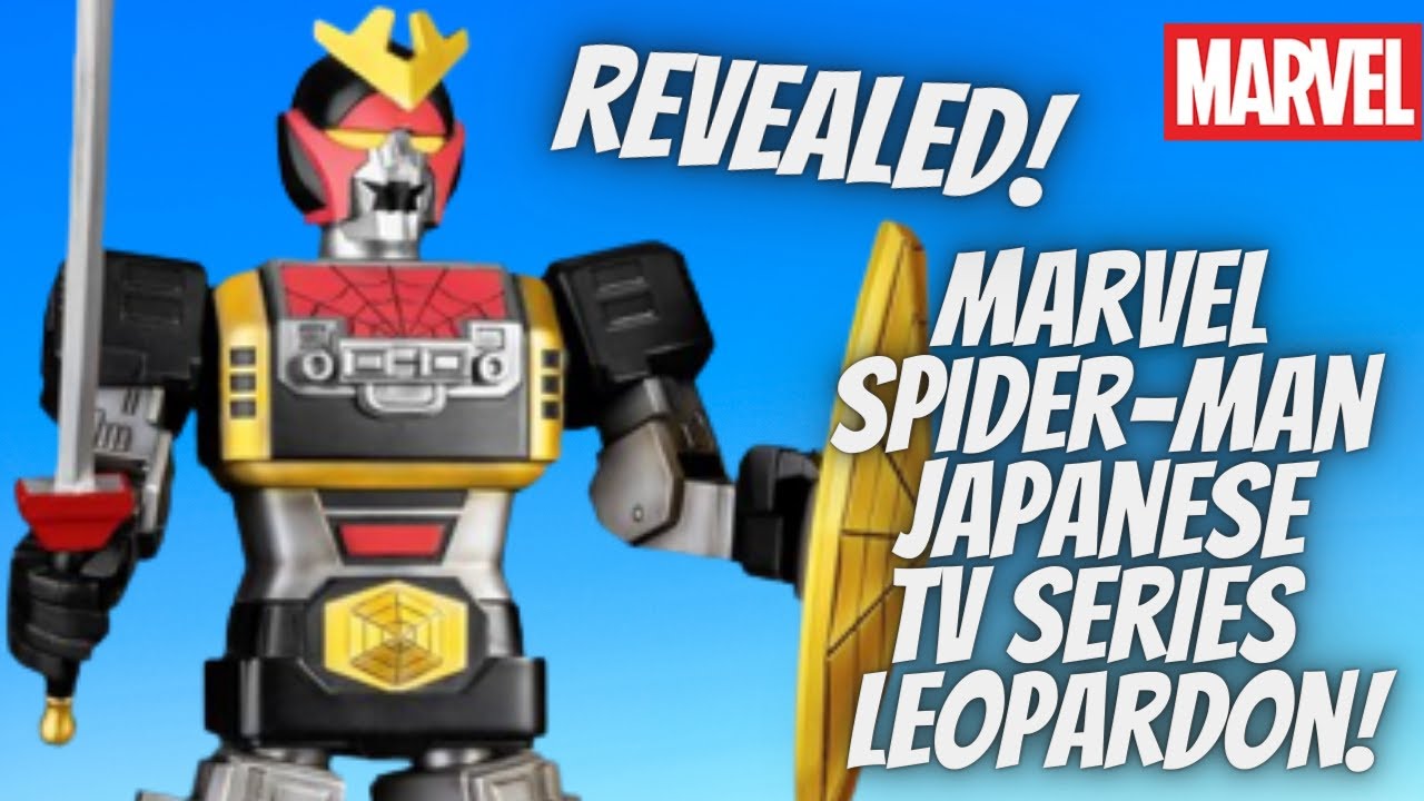 Marvel Spider Man Japanese TV Series Leopardon Figure Revealed!! - YouTube