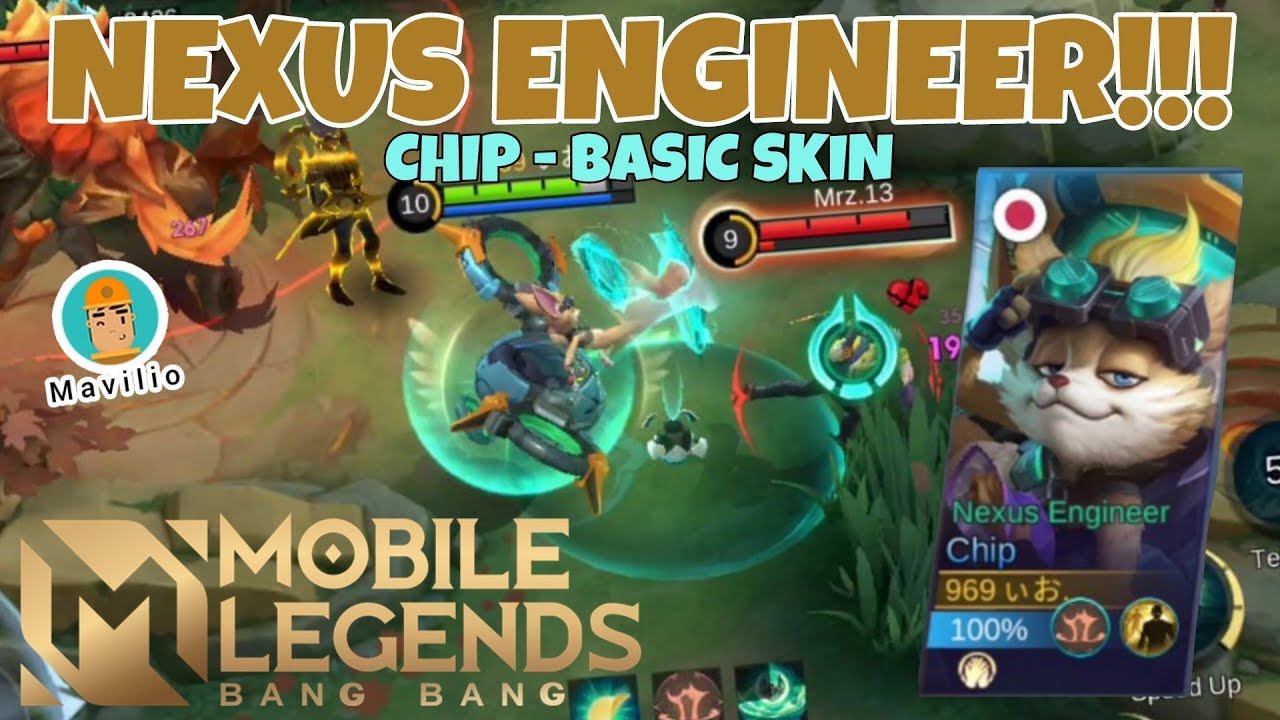 GENIUS FOX!!! Review Basic Skin Chip - Nexus Engineer Mobile Legends ...