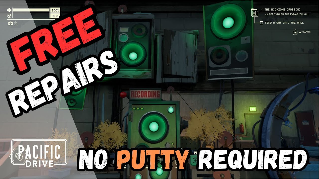 Pacific Drive Tips | How to repair without Putty!! - YouTube