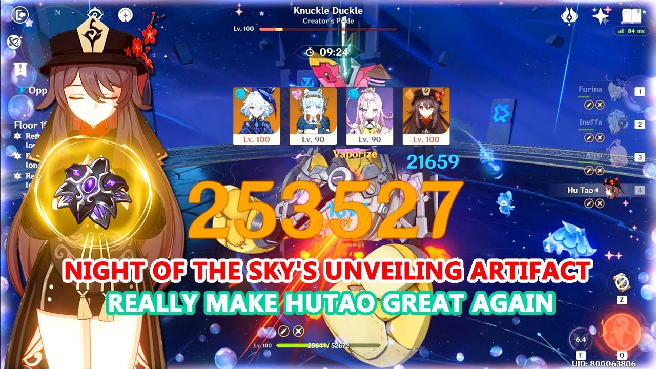Night of the Sky's Unveiling Artifact Really Make Hutao Great Again | 6 ...