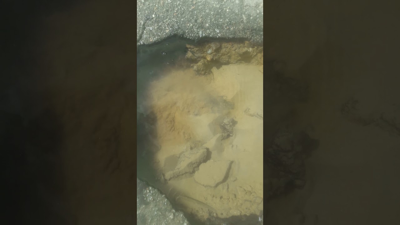 Underwater mud volcano - YouTube