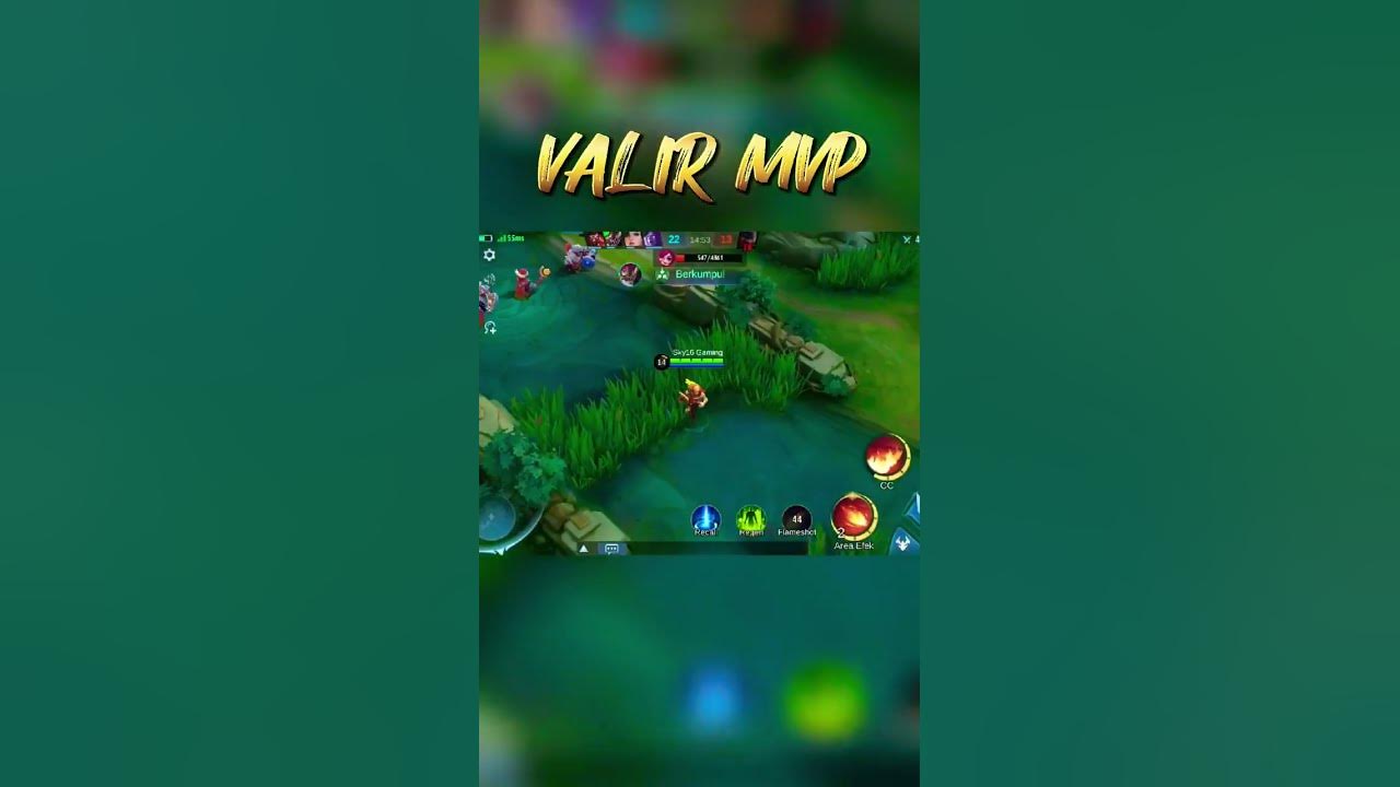GAMEPLAY CARA BERMAIN VALIR MVP MOBILE LEGENDS #shorts - YouTube
