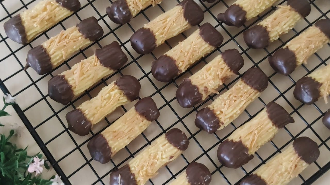 Kue Kering Lebaran Sweet Cheesy Choco Renyah dan Enak Banget - YouTube