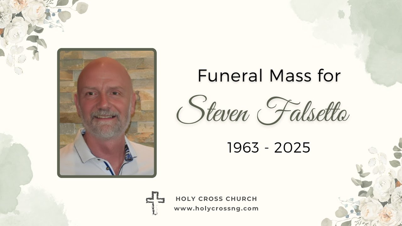 Funeral Mass for Steven Falsetto - January 20, 2025 - YouTube