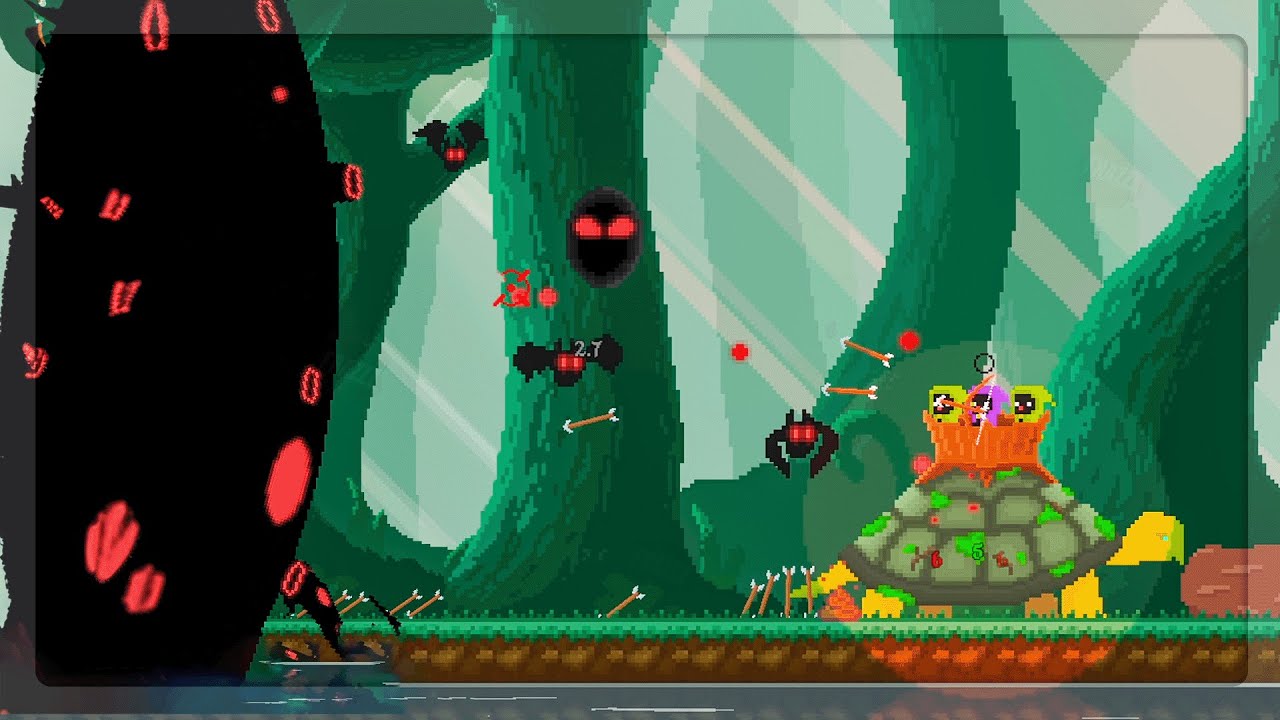 I EVOLVED A Giant TURTLE To Defend Against ENDLESS EVIL CREATURES in ...