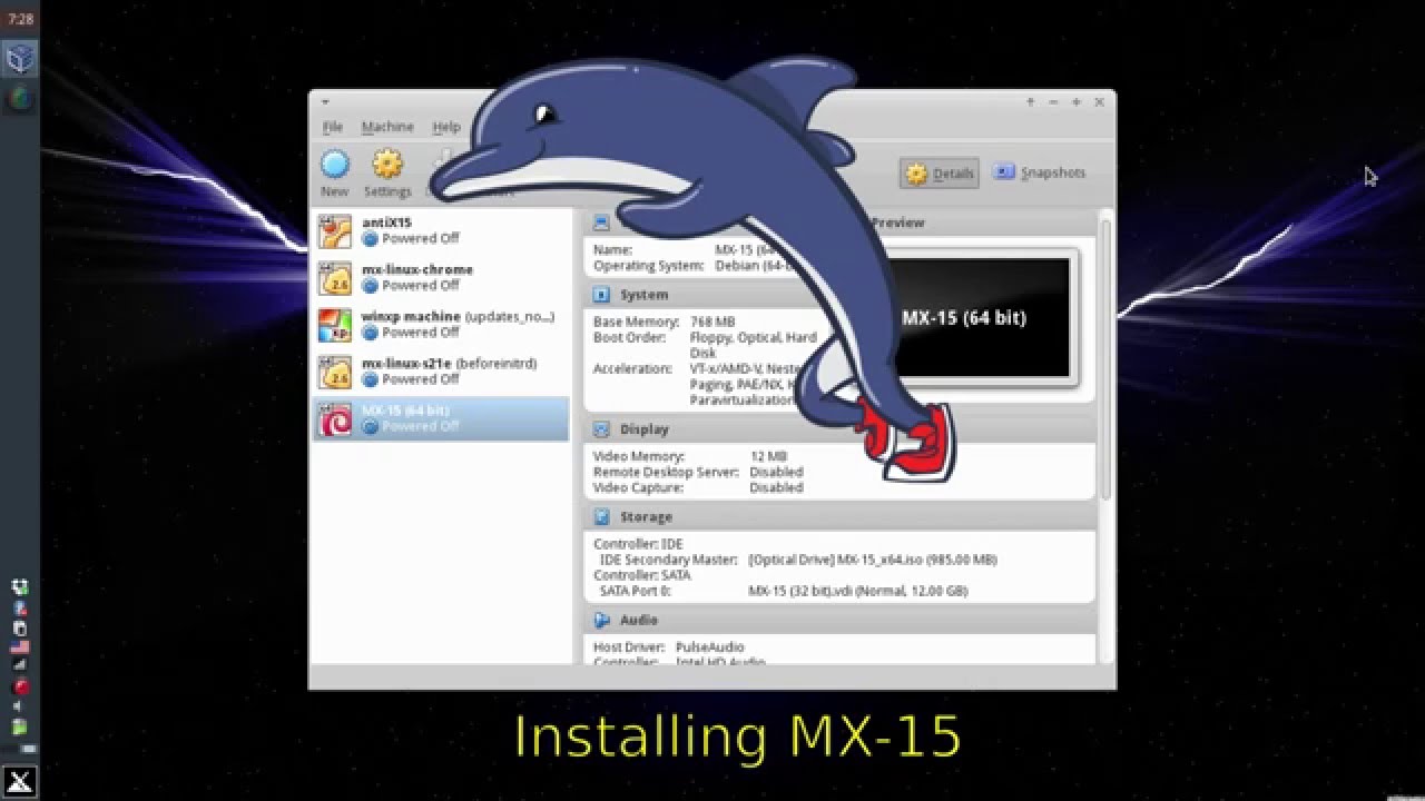 Installing MX-15 (antiX MX-15 Edition) - YouTube