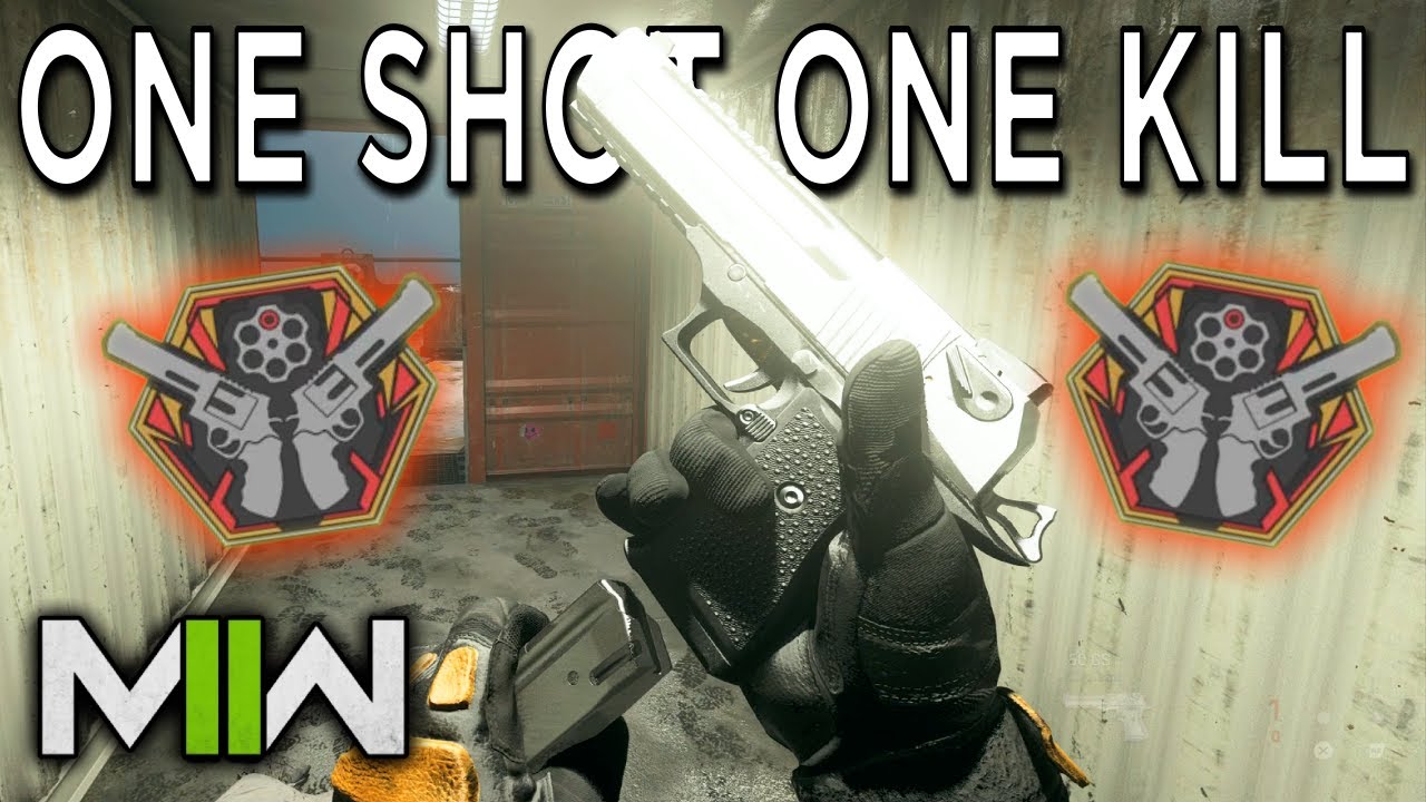 ONE SHOT ONE KILL in Modern Warfare II Gameplay - YouTube