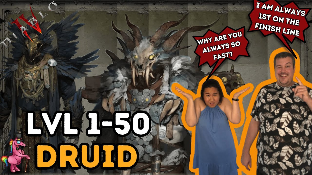 Diablo 4 Druid Level Guide Pulverize and Perma Grizzly - YouTube