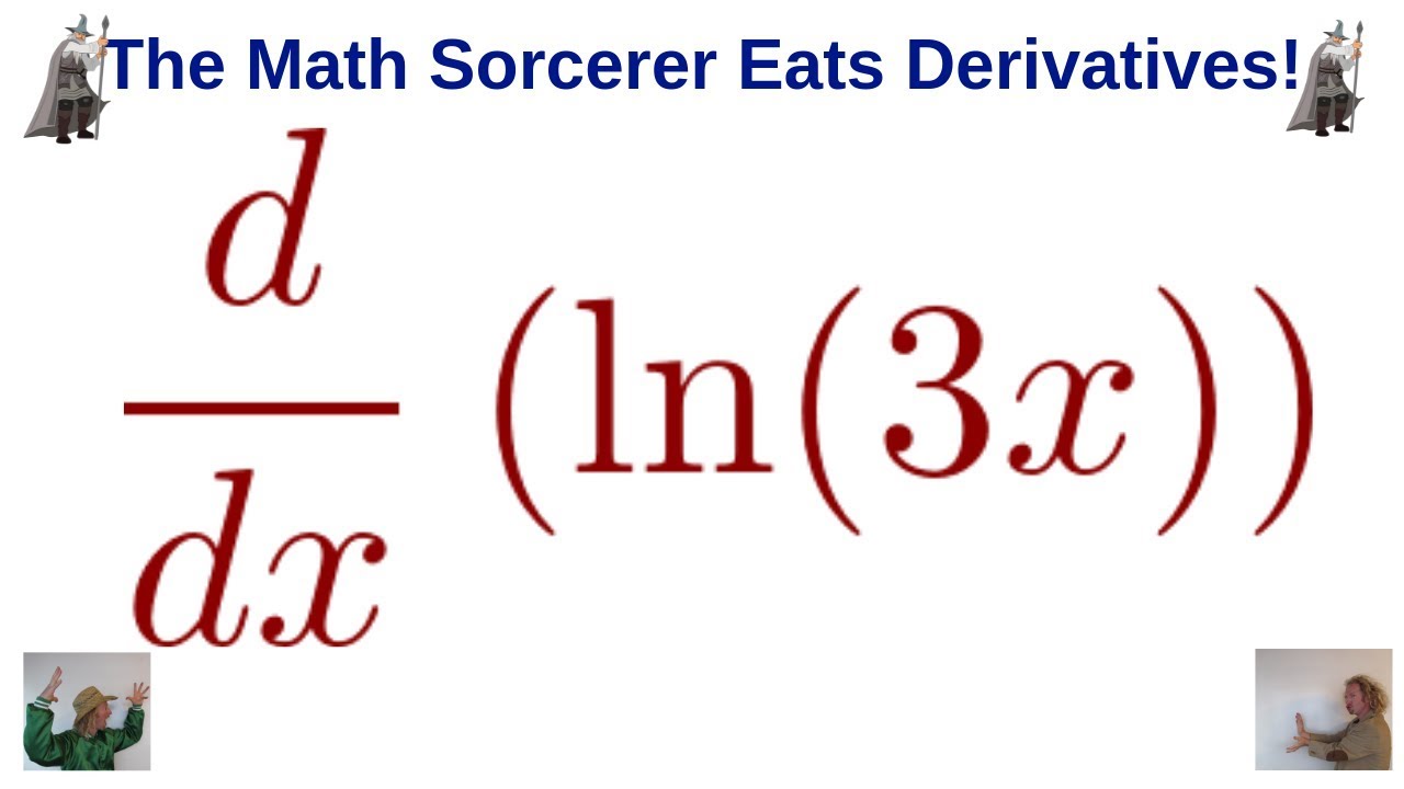 Larson Calculus 5 1 43 Differentiate F x Ln 3x YouTube