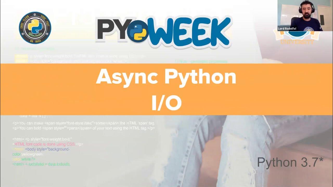 Async Python - YouTube