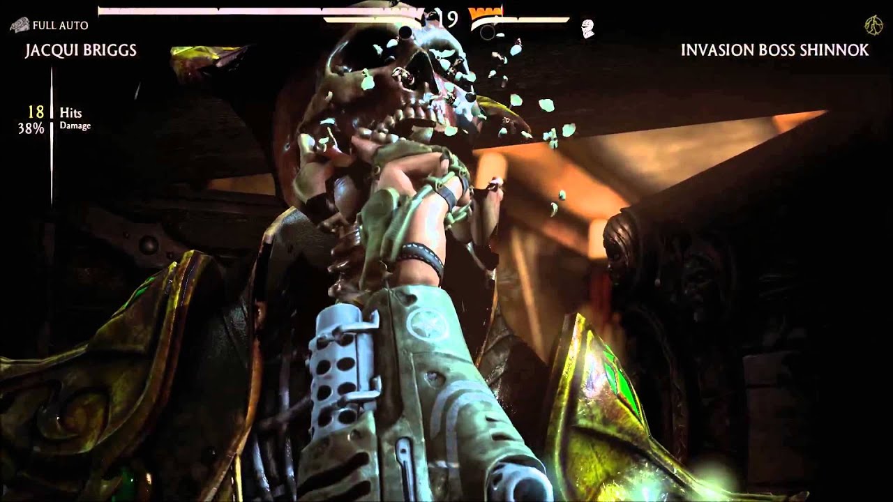 MKX - Easy Invasion Boss Flowchart - Jacqui Briggs (Full Auto) - YouTube