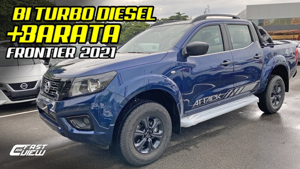 NISSAN FRONTIER ATTACK 4X4 BI TURBO DIESEL 2021! Fast Car View - YouTube