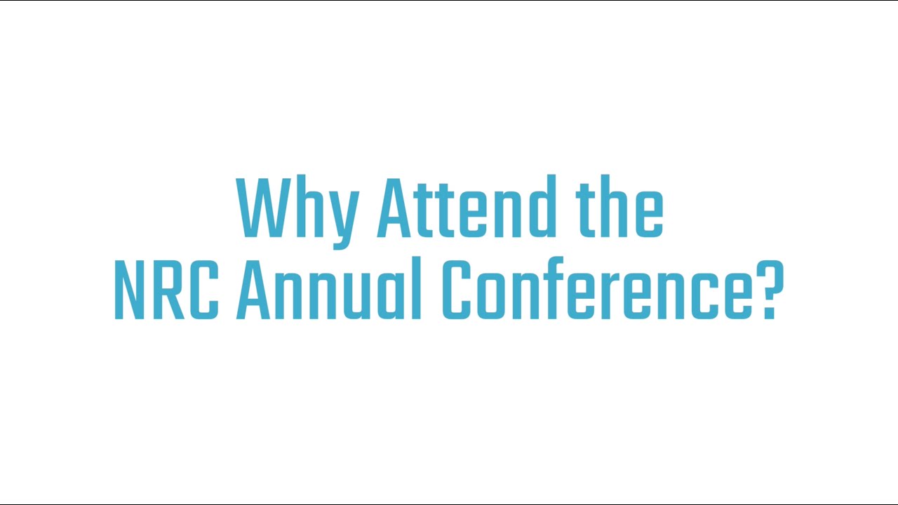 Why Attend the NRC 2026 Conference? HD 1080p - YouTube