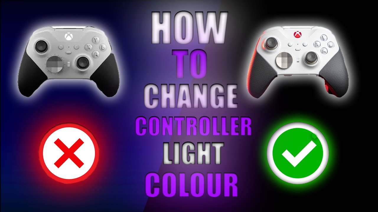 How To Change The Colour Of The Xbox Home Button Light (on elite series ...