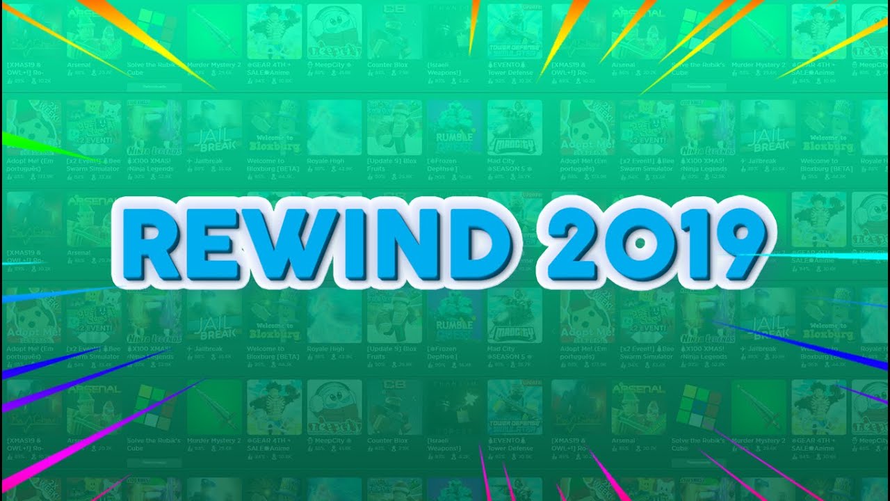 REWIND ROBLOX 2019 *roblox musical* - YouTube