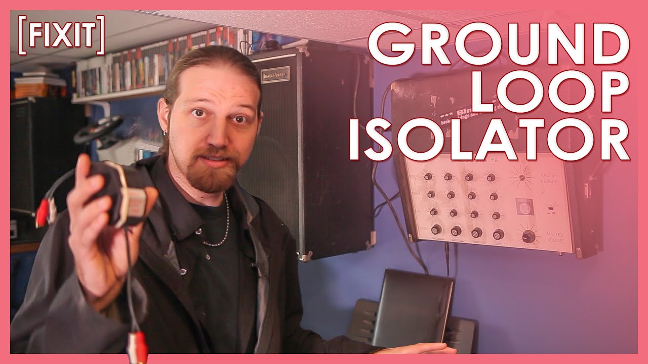 Fix a bad sounding stereo with this simple cable | Ground Loop Isolator ...