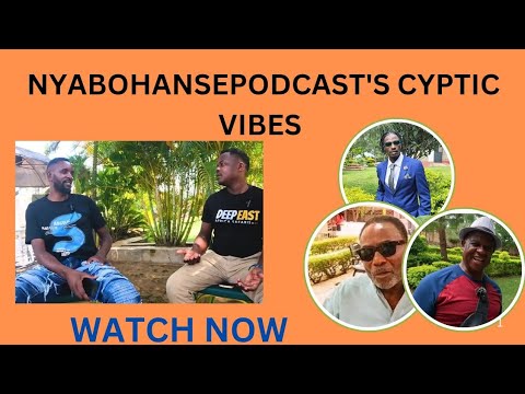 Unlocking the Secrets! NYABOHANSE Podcast: Cryptic Vibes with IAM-Marwa,Jamaican Uncle & Mr ...