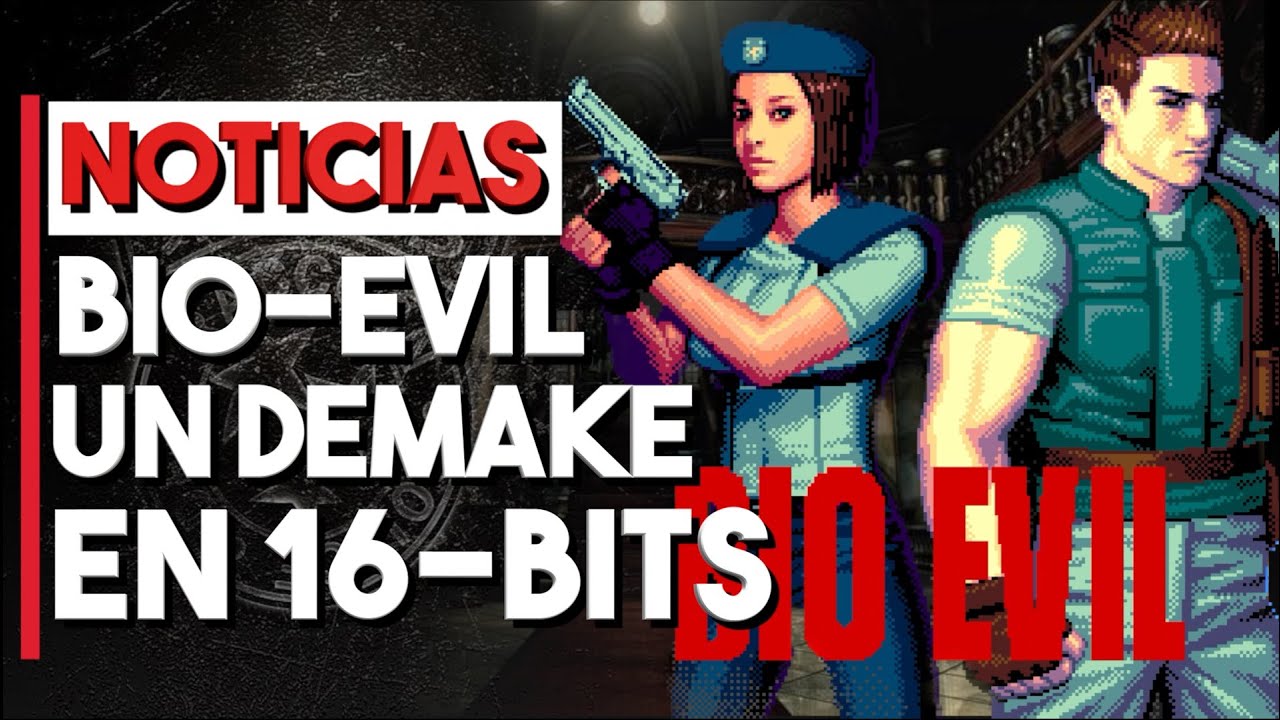 RESIDENT EVIL: BIO EVIL, el DEMAKE de "RE1" en 16 BITS para MEGA DRIVE ...