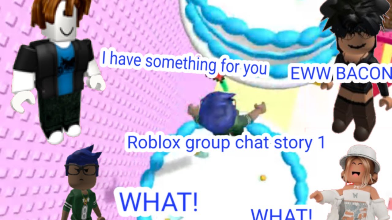 Roblox group chat stories # 1 The bacon pretends to be poor - YouTube