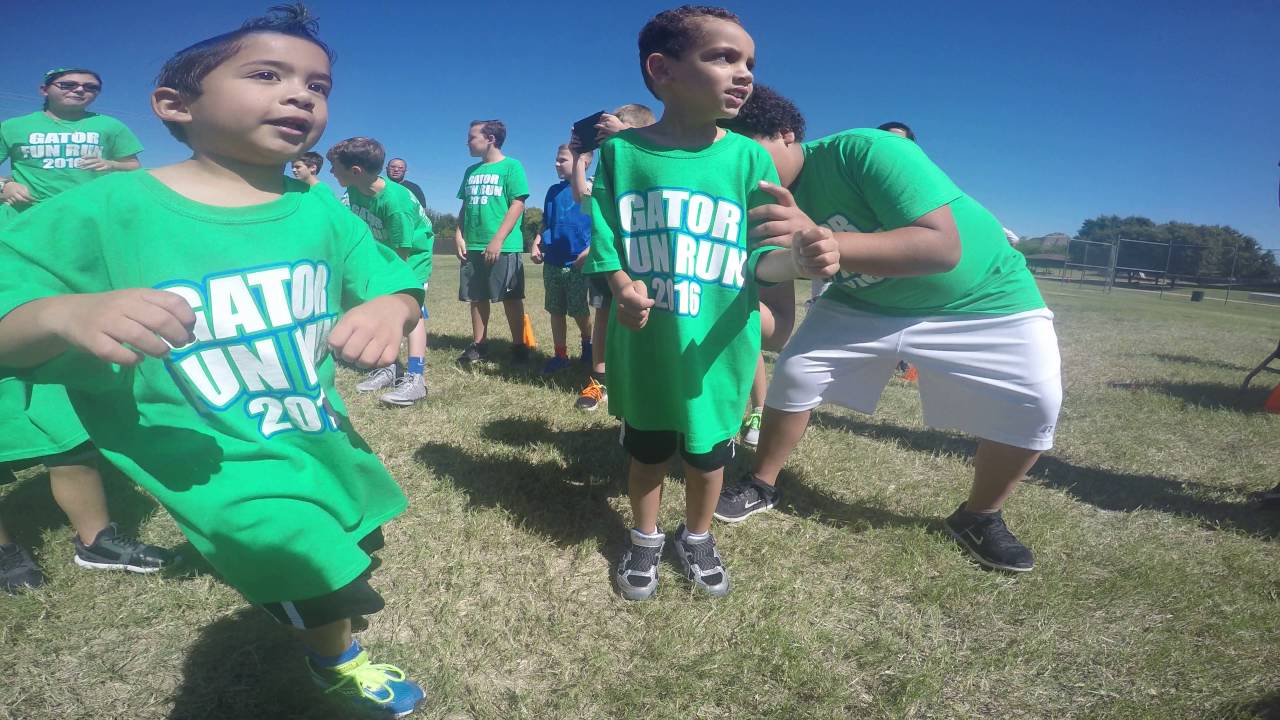 green valley elementary Gator Fun Run 2016 PK-PM - YouTube