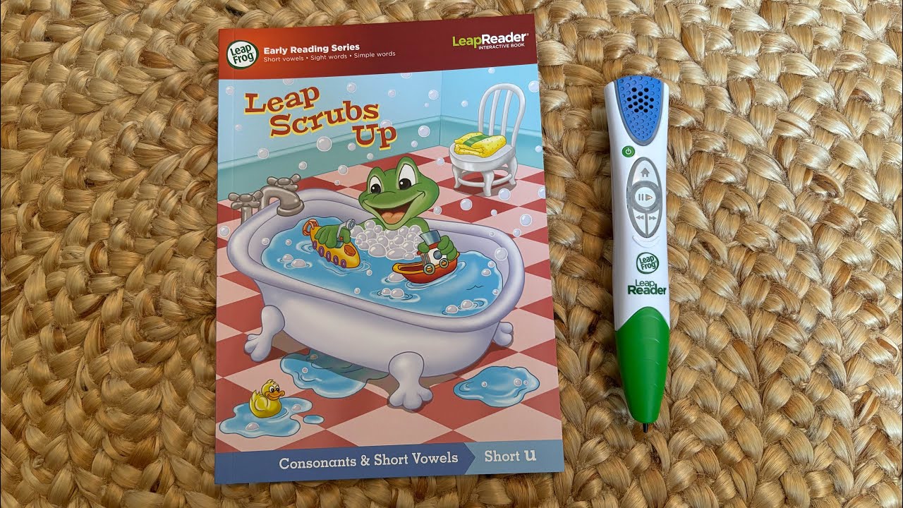 Leapfrog LeapReader More Audio: Leap Scrubs Up - YouTube